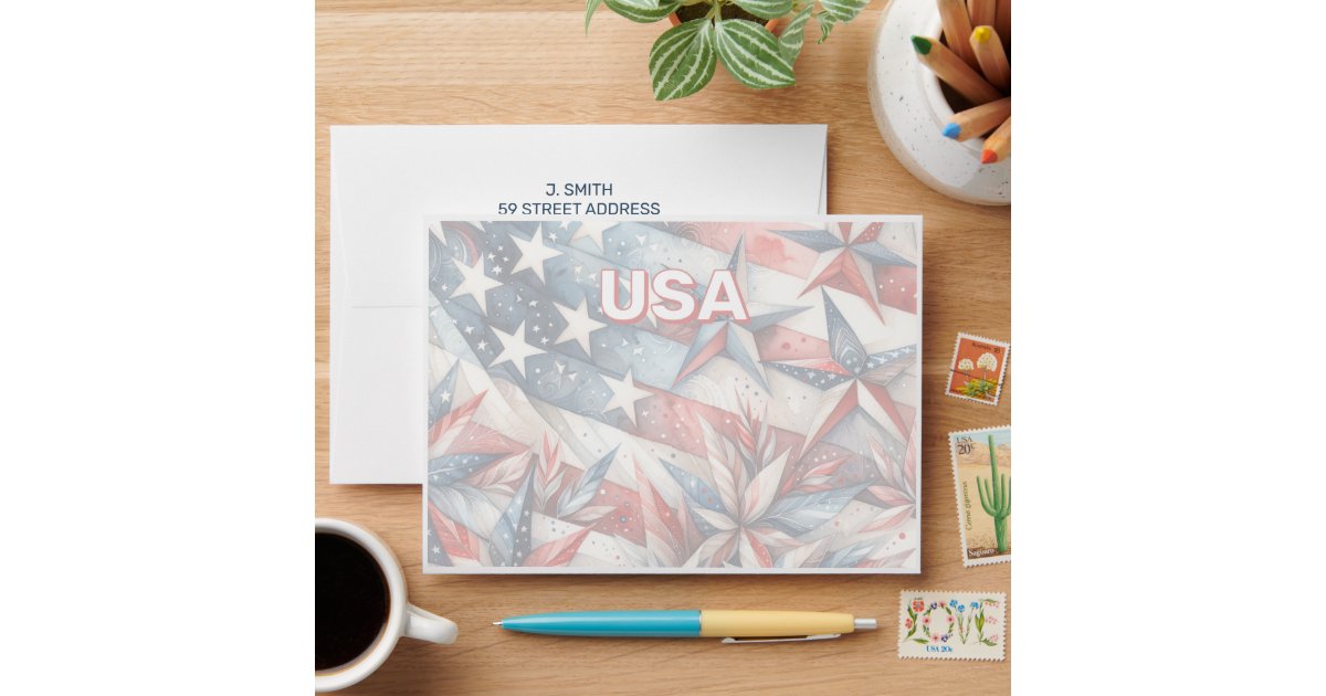 USA Versatile Multipurpose Envelope | Zazzle