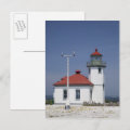 USA, Washington, Seattle, Alki Point Lighthouse, Postcard | Zazzle