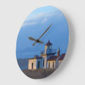 USA, Washington, Seattle, Puget Sound Large Clock | Zazzle