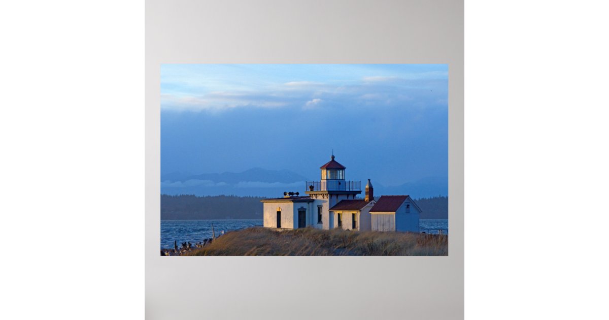 USA, Washington, Seattle, Puget Sound Poster | Zazzle