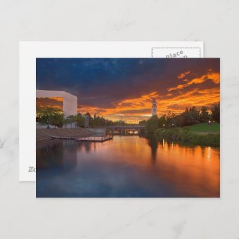 USA, Washington, Spokane, Riverfront Park Postcard | Zazzle