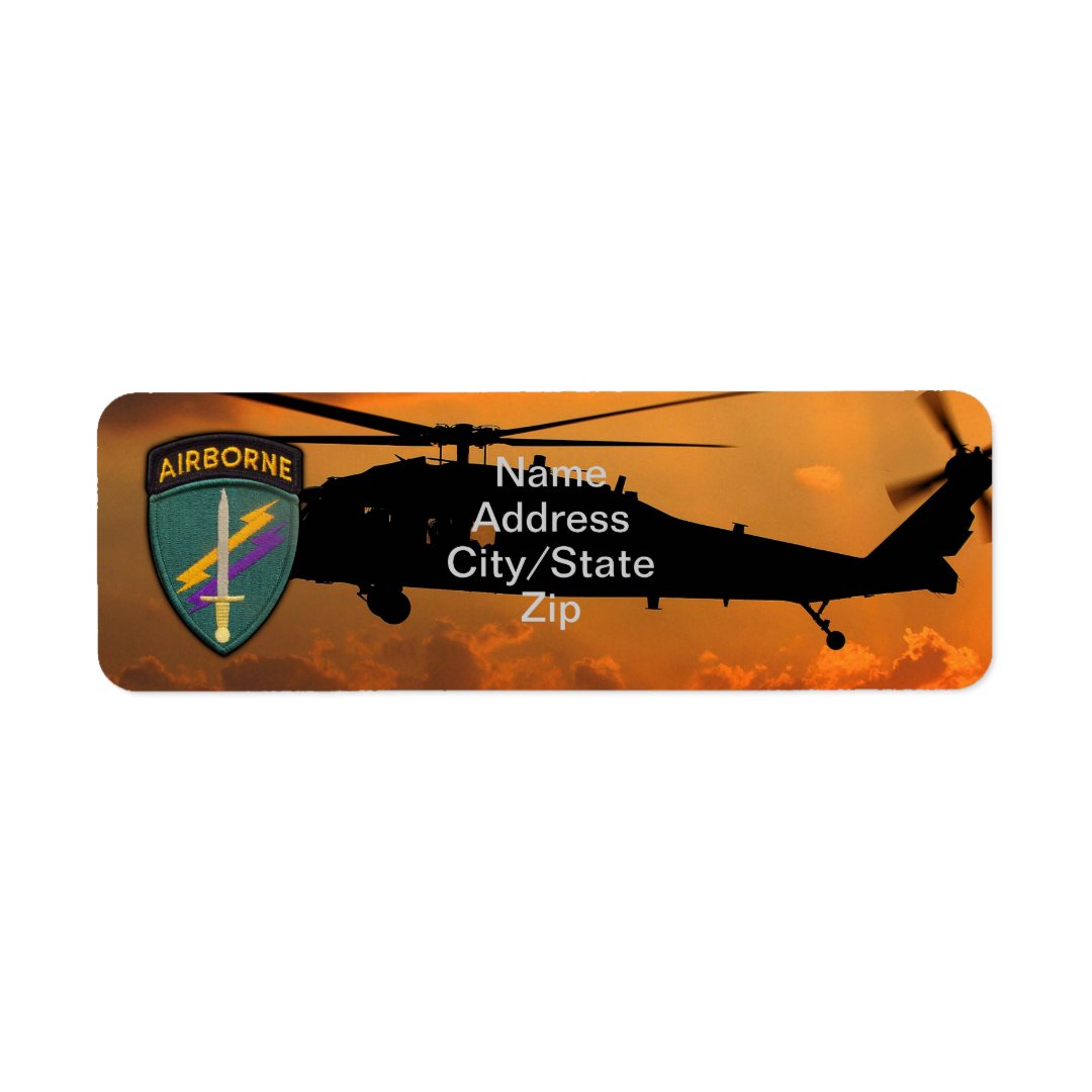 USACAPOC(A) PSYOP USARC special ops patch Label | Zazzle