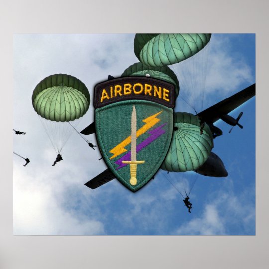 USACAPOC Special Ops Civil Affairs Patch Poster | Zazzle.com