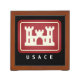 USACE Logo & Text Desk Organizer | Zazzle