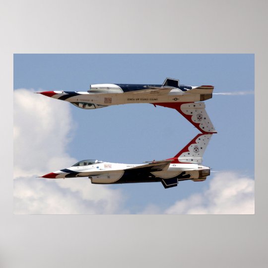 Usaf Thunderbirds Poster Zazzle