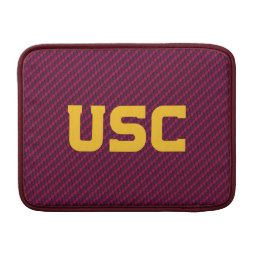 USC Trojans | Fiber Pattern MacBook Sleeve | Zazzle