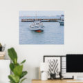 USCG 40 Foot Utility Boat Large # 40450 Front View Poster | Zazzle