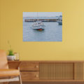 USCG 40 Foot Utility Boat Large # 40450 Front View Poster | Zazzle