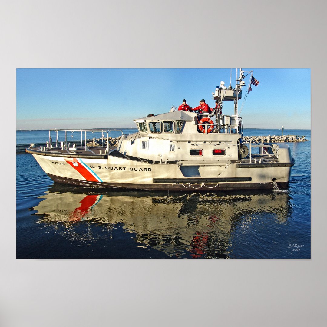 USCG 47-foot Motor lifeboat Poster | Zazzle