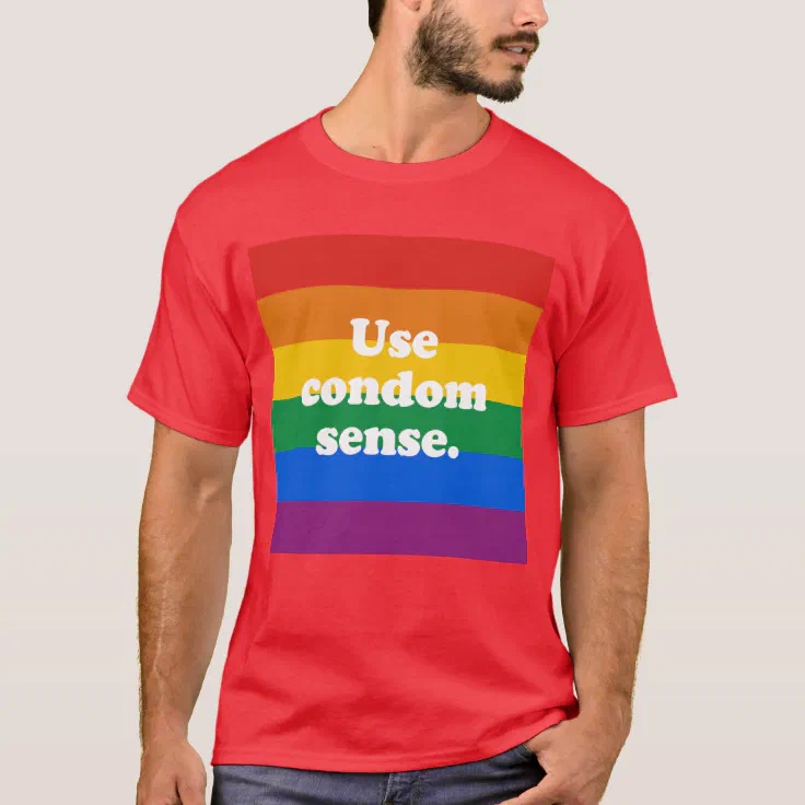 Use condom sense T-Shirt | Zazzle