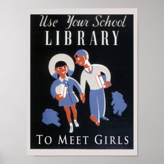 Use Your Library Poster | Zazzle.com