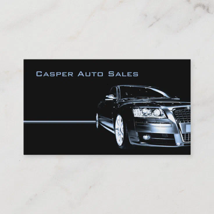 Used Car Dealer Business Card | Zazzle