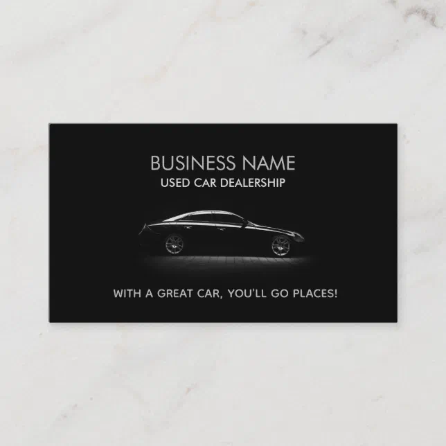 Used Cars Business cards | Zazzle