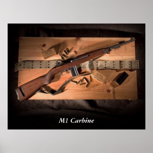 USGI M1 Carbine Poster | Zazzle
