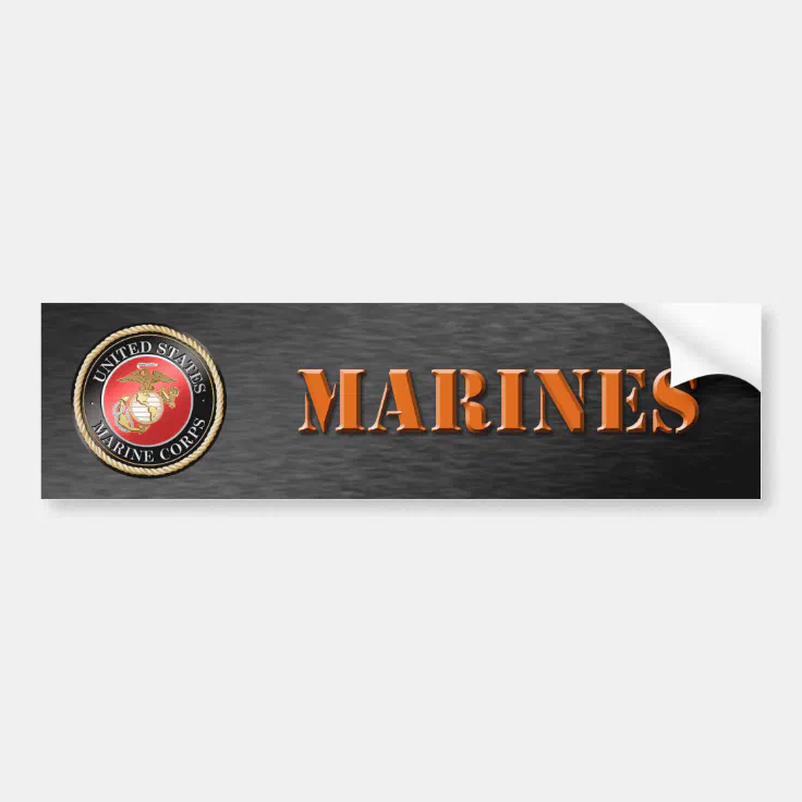 USMC Bumper Sticker | Zazzle