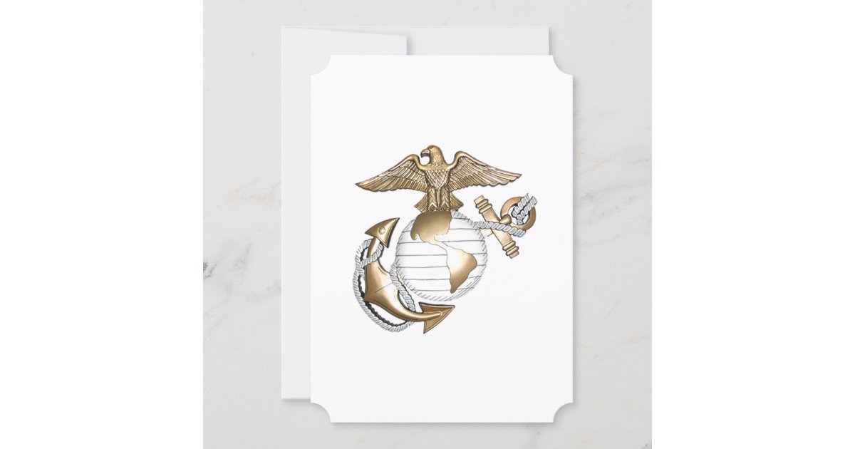 USMC EGA Customizable Card for Any Occassion! | Zazzle