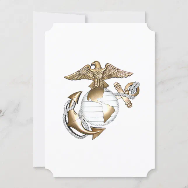 USMC EGA Customizable Card for Any Occassion! | Zazzle
