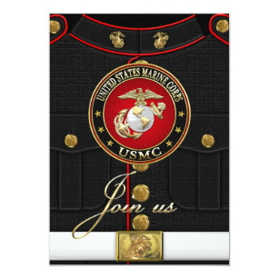 Marine Corps Invitations | Zazzle