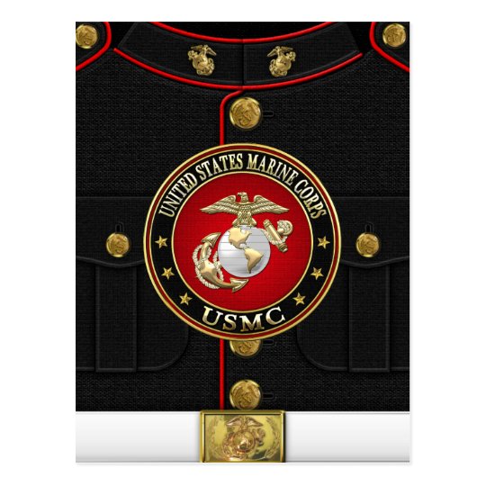 USMC EGA [Special Edition] [3D] Postcard | Zazzle.com