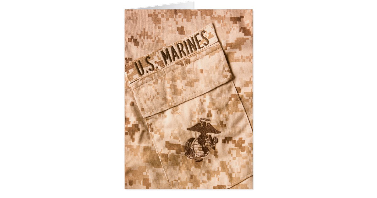 USMC Greeting Card | Zazzle.com
