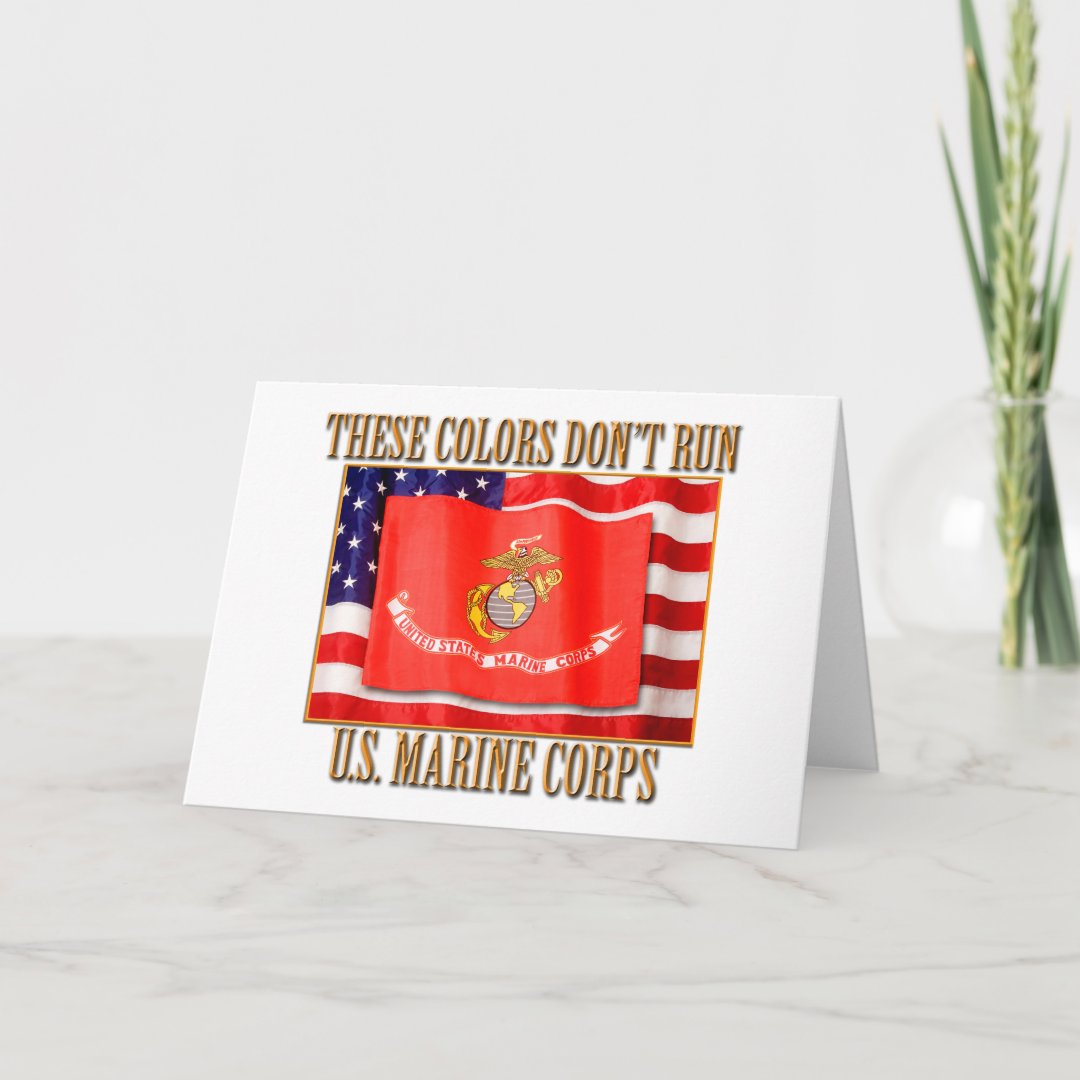 USMC Greeting Card | Zazzle