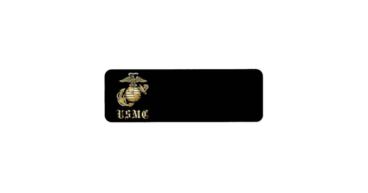 USMC LABEL | Zazzle