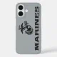 USMC Logo Stacked Black Logo Case-Mate iPhone Case | Zazzle