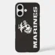 USMC Logo Stacked - White Case-Mate iPhone Case | Zazzle
