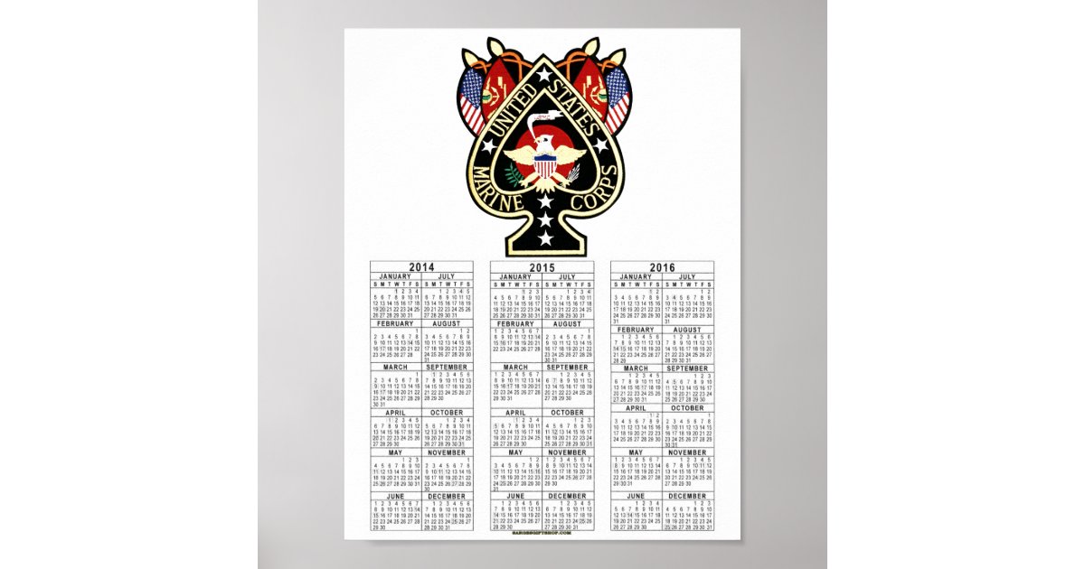 USMC POSTER | Zazzle