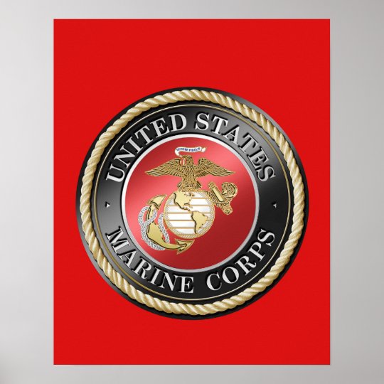 USMC Poster | Zazzle.com