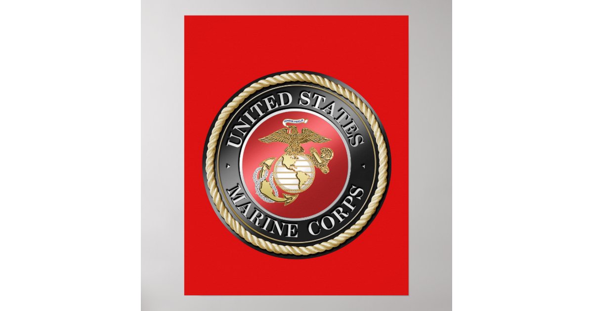 USMC Poster | Zazzle