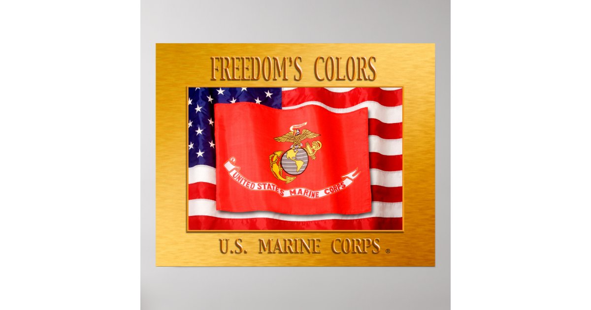 USMC POSTER | Zazzle
