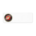 USMC Return Address Labels | Zazzle.com