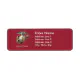 USMC Return Address Labels | Zazzle