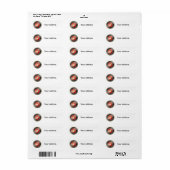 USMC Return Address Labels | Zazzle