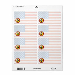 USMC Special Operations Command (MARSOC) [3D] Label | Zazzle