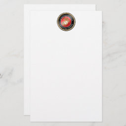 USMC Stationery | Zazzle