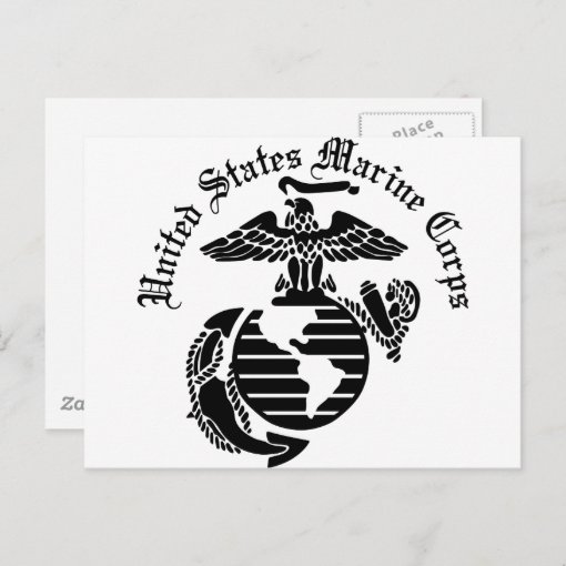 USMC United States Marine Corps Postcard | Zazzle