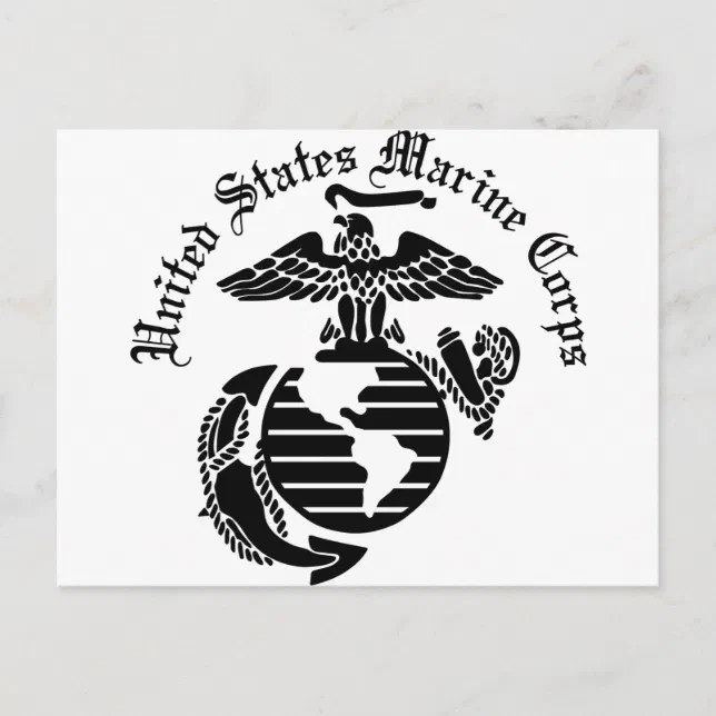 USMC United States Marine Corps Postcard | Zazzle