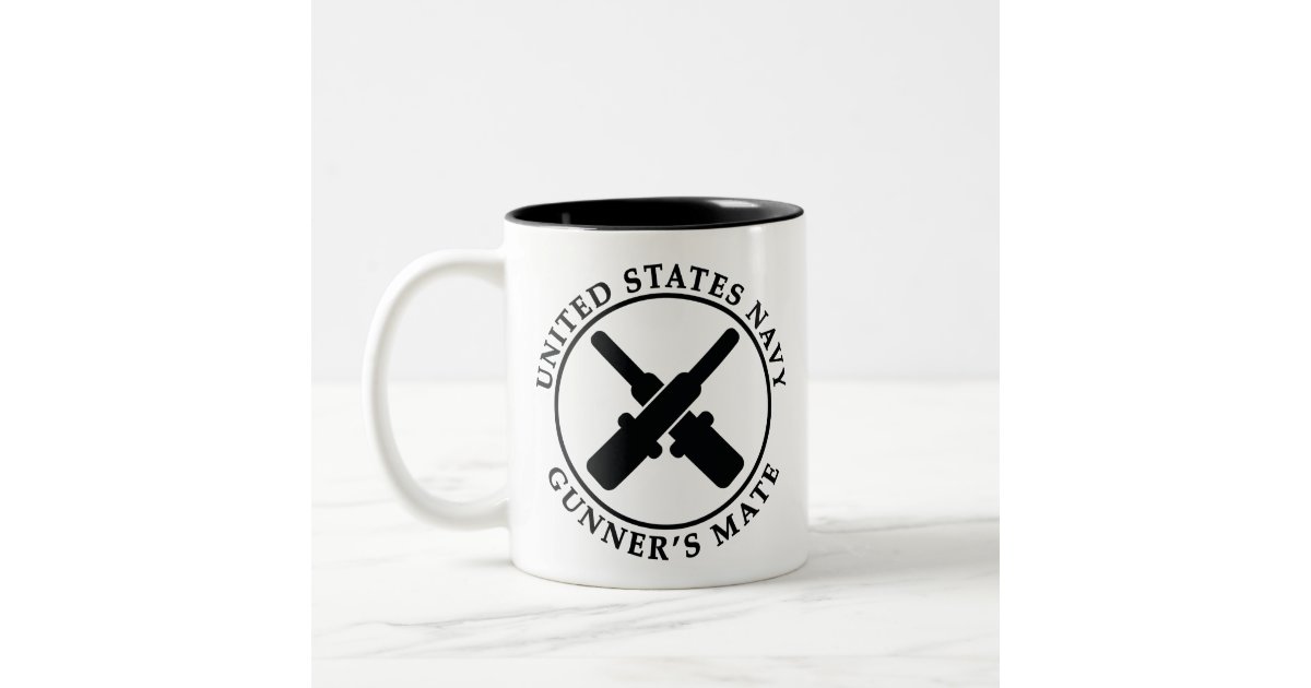 USN Gunner's Mate coffee cup | Zazzle