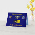 USPHS Commission Corps Captain Retirement Card | Zazzle