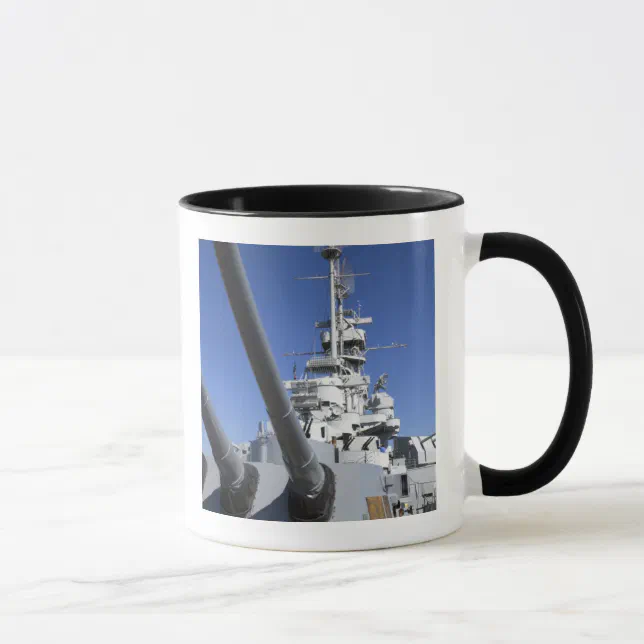 USS Alabama Battleship at Battleship Memorial Mug | Zazzle