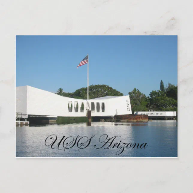 USS Arizona Postcard | Zazzle