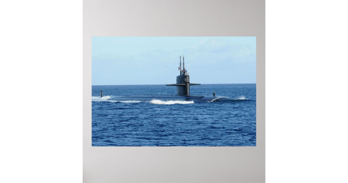USS Chicago (SSN 721) Poster | Zazzle