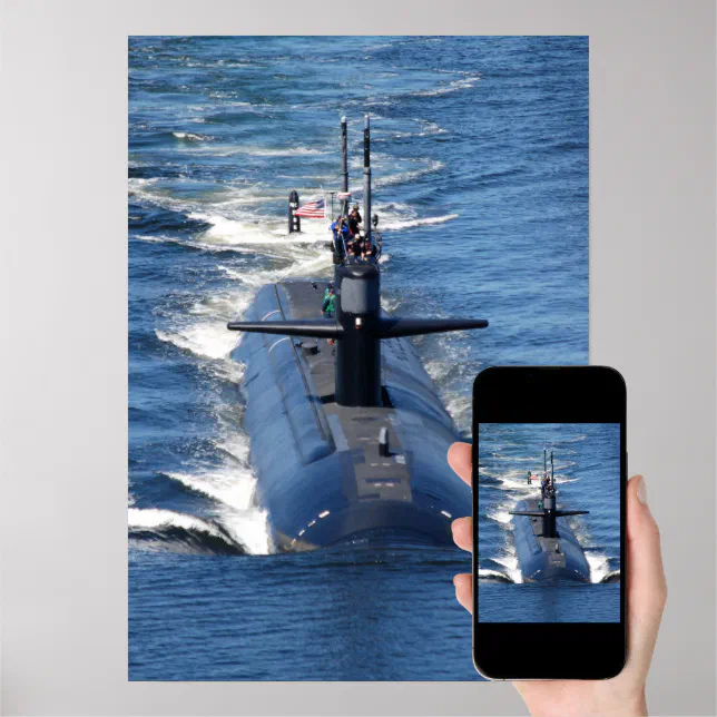USS Dallas (SSN 700) Poster | Zazzle