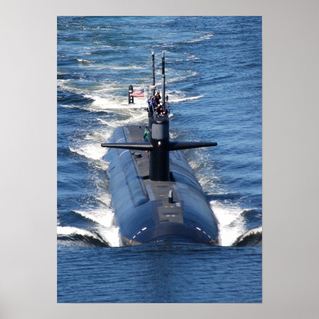 USS Dallas (SSN 700) Poster | Zazzle
