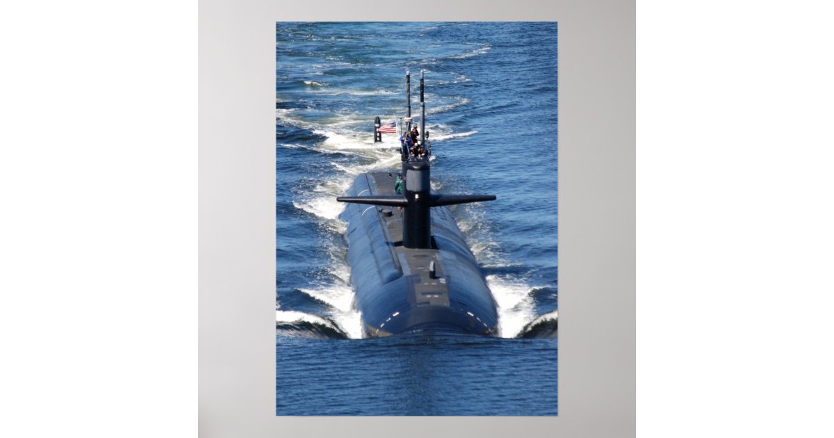USS Dallas (SSN 700) Poster | Zazzle