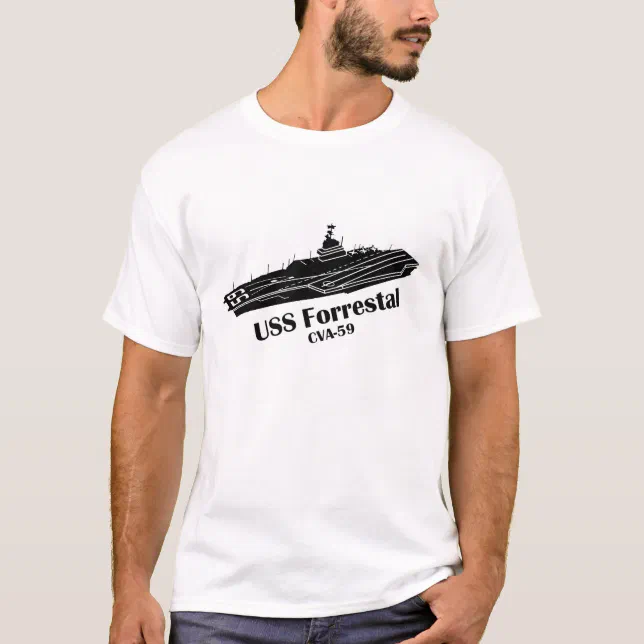 USS Forrestal T-Shirt | Zazzle