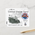 USS FREMONT APA-44 ATTACK TRANSPORT POSTCARD | Zazzle