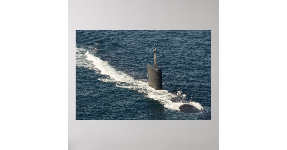 USS Hampton (SSN 767) Poster | Zazzle